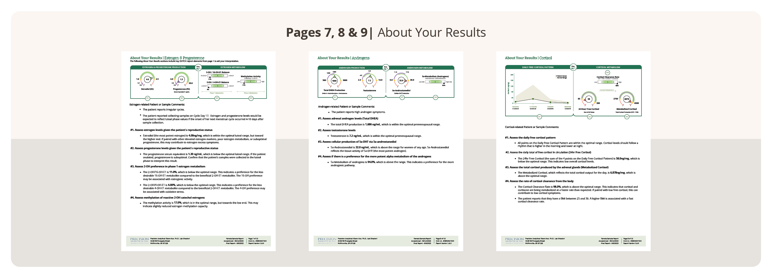DUTCH Report Enhancements
