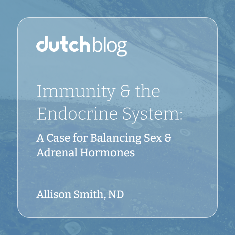 Immunity & the Endocrine System: A Case for Balancing Sex & Adrenal ...